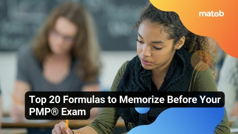 Top 20 Formulas to Memorize Before Your PMP® Exam - Matob