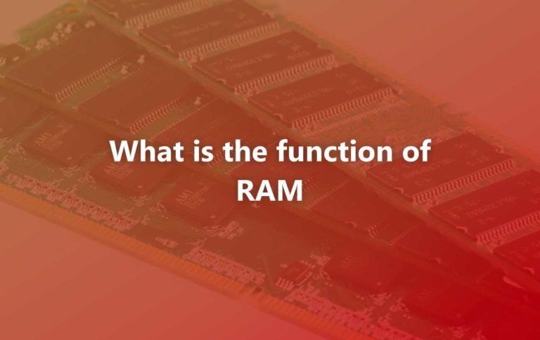 What is the function of RAM on a computer? - Matob News