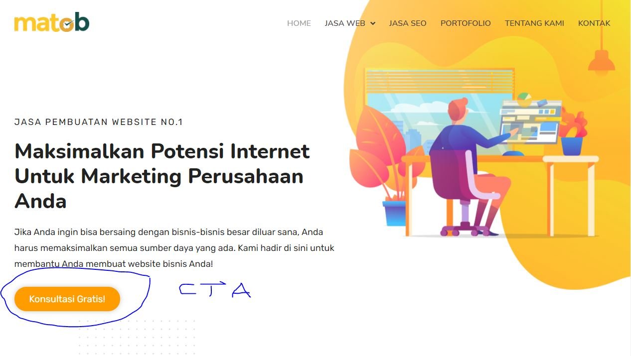 7 Tip Desain Website Untuk Startup Yang Perlu Kamu Tahu | Matob Creative