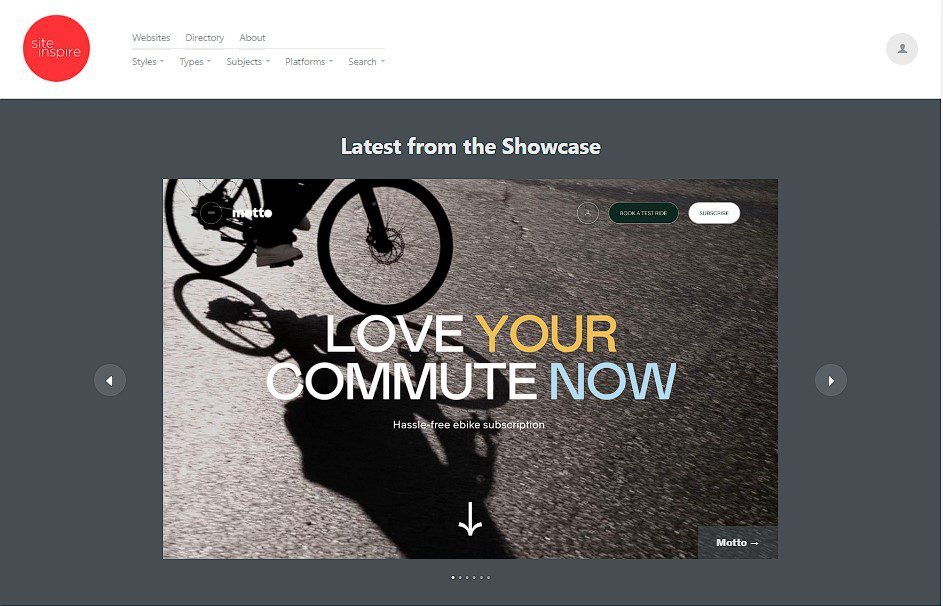 10+ Website Inspirasi Design Web Anda | Matob Creative